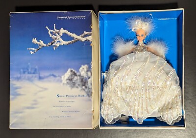 Snow Princess BARBIE Enchanted Seasons Collection 1994 Mattel #11875 | eBay