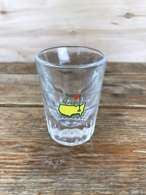 Official Vintage 2000 PGA Masters Golf Tournament 3" Shot Glass Augusta ...