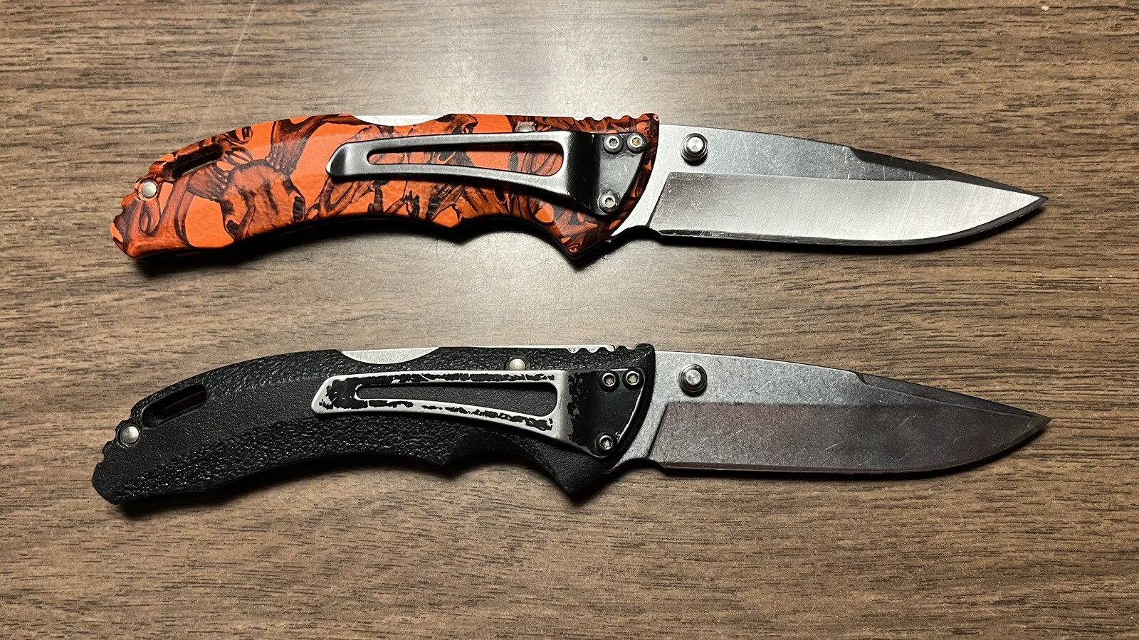 Buck Bantam 285 Lockback Folding Pocket Knife Lot of 2, Orange and ...