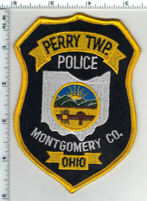 Perry Township Police (Ohio) 1st Issue Montgomery County Shoulder Patch ...