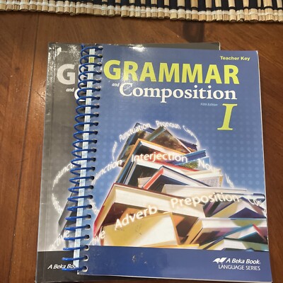 ABeka 7th Grade Grammar Composition i Teacher Key Quiz Test Key 5th ...