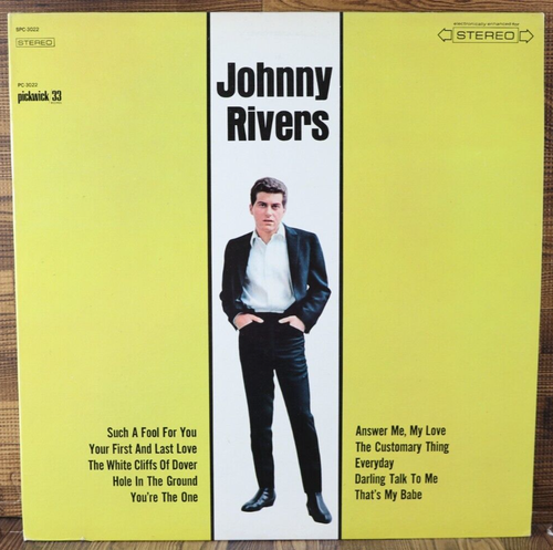 1966 12" Vinyl Johnny Rivers LP Pickwick/33 Records SPC-3022 | eBay