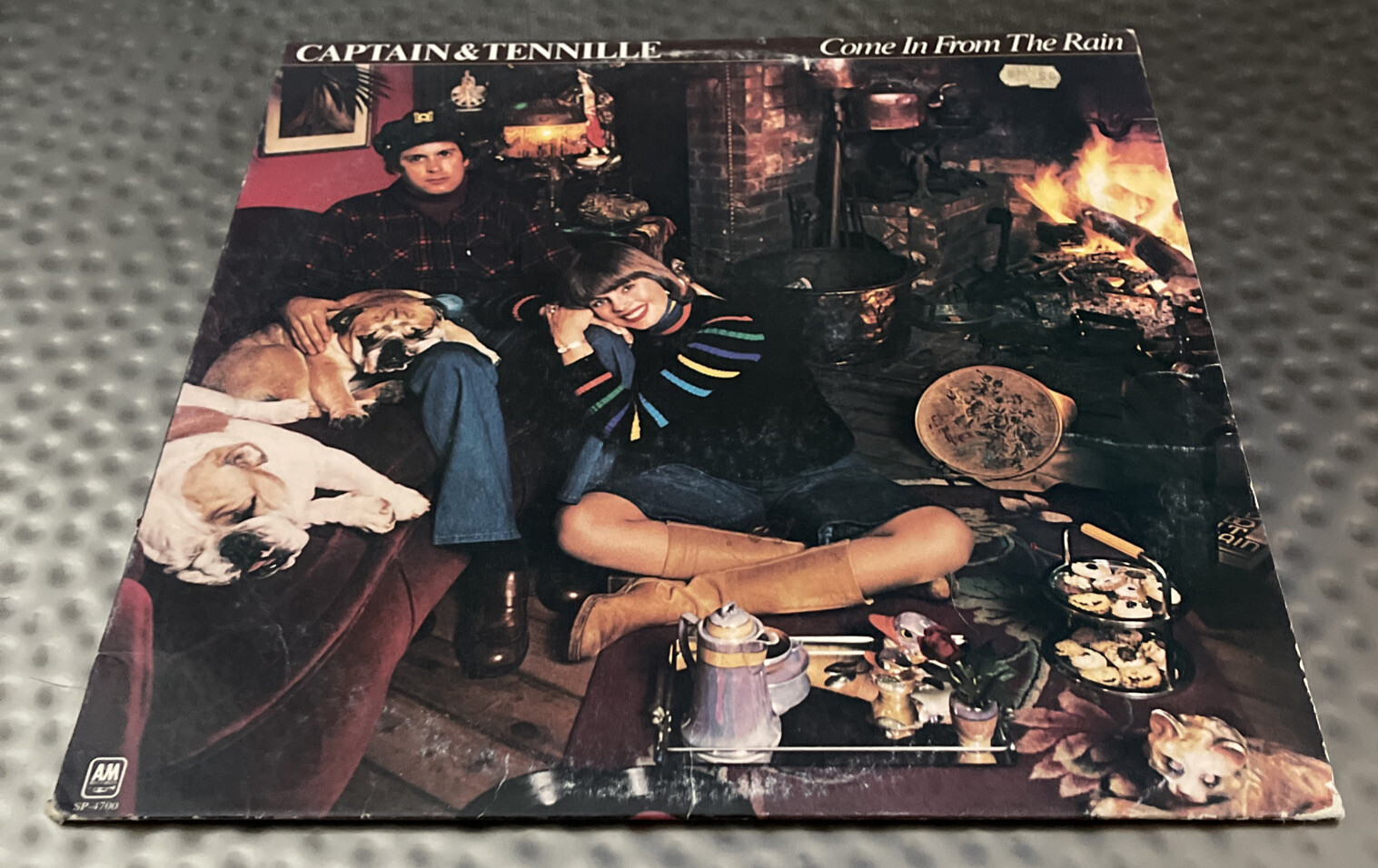Captain And Tennille Come In From The Rain A&M Record & Poster SP-4700 ...