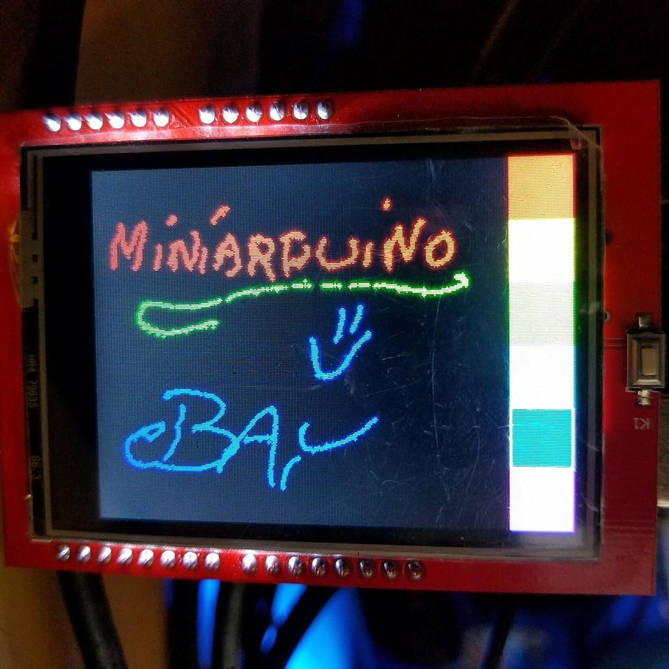 2.4 TFT LCD Display Shield ID ST7789 Touch Panel Screen Arduino UNO ...