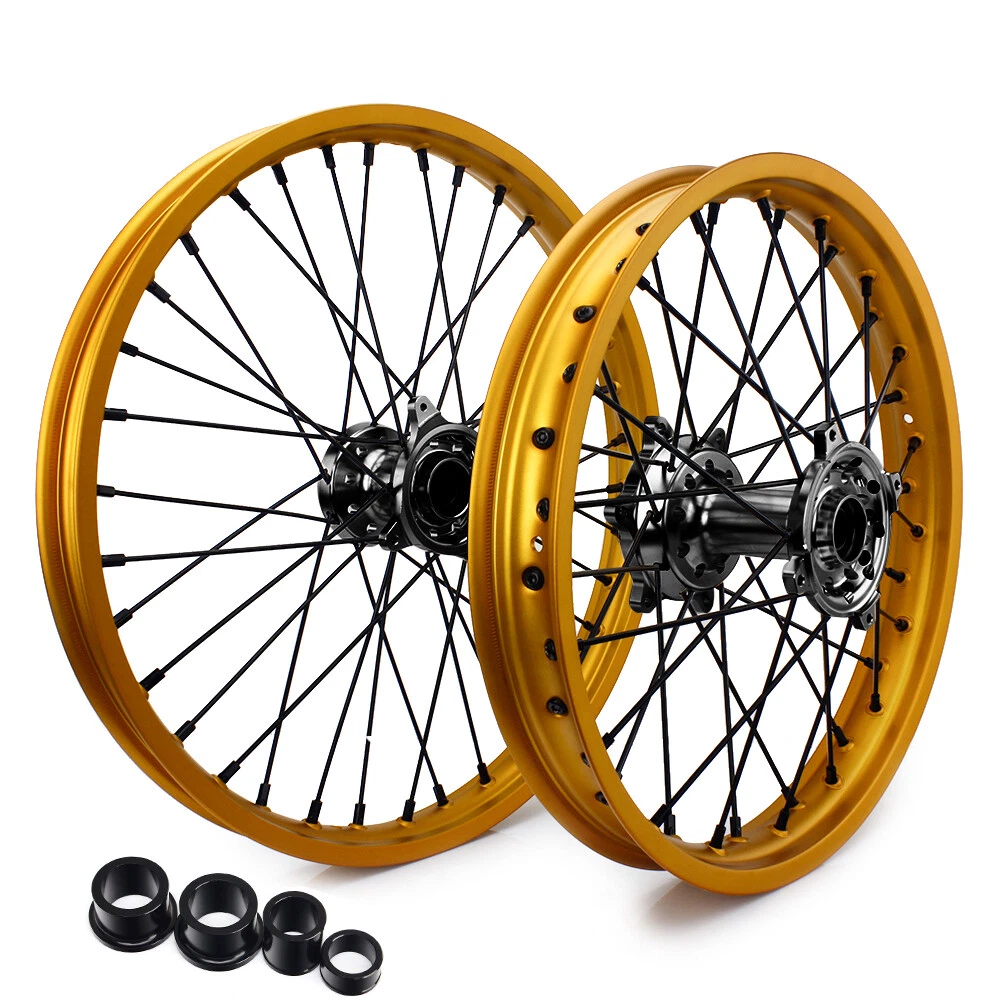 Dirt Bike Gold Rims