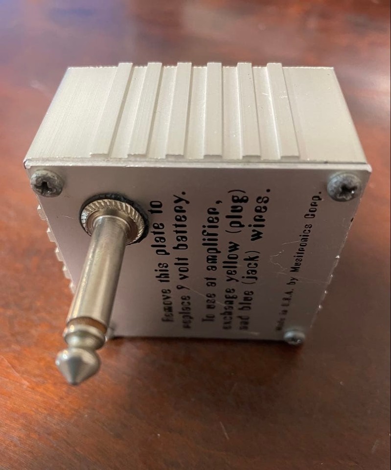 Dan Armstrong Orange Squeezer Guitar Effects Pedal Volume Comp usato | eBay