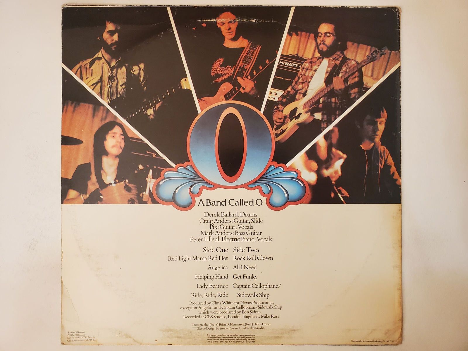 A Band Called O - O (Vinyl Record LP) | eBay