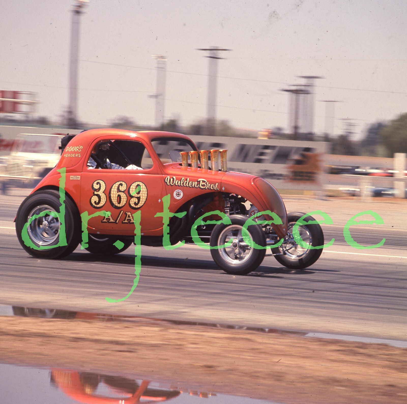 NHRA Walden Bros ALTERED - 120mm Drag Racing Transparency | eBay