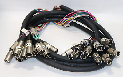 Neutrik XLR Male and XLR Female Connectors with Raw Wire - Set of 24 ...