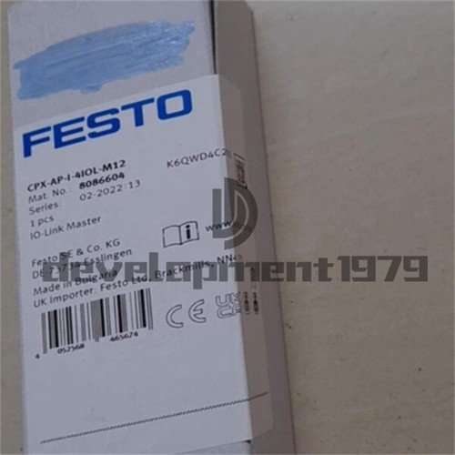 ONE NEW FESTO CPX-AP-I-4IOL-M12 8086604 valve terminal IO-Link master ...