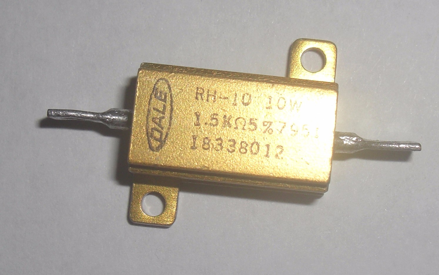 Dale RH-10 Resistor 10W 1.5 KOhm, 1.5 KΩ 5% 7951 18338012 | eBay