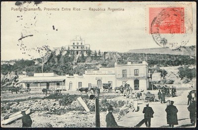 3325 ARGENTINA ENTRE RIOS PUERTO DE DIAMANTE POSTCARD 1911 | eBay