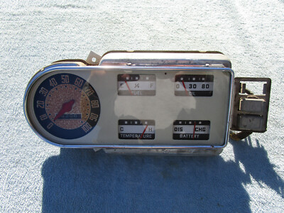 1948 1949 1950 FORD F2 F3 Truck Speedometer Instrument Cluster | eBay