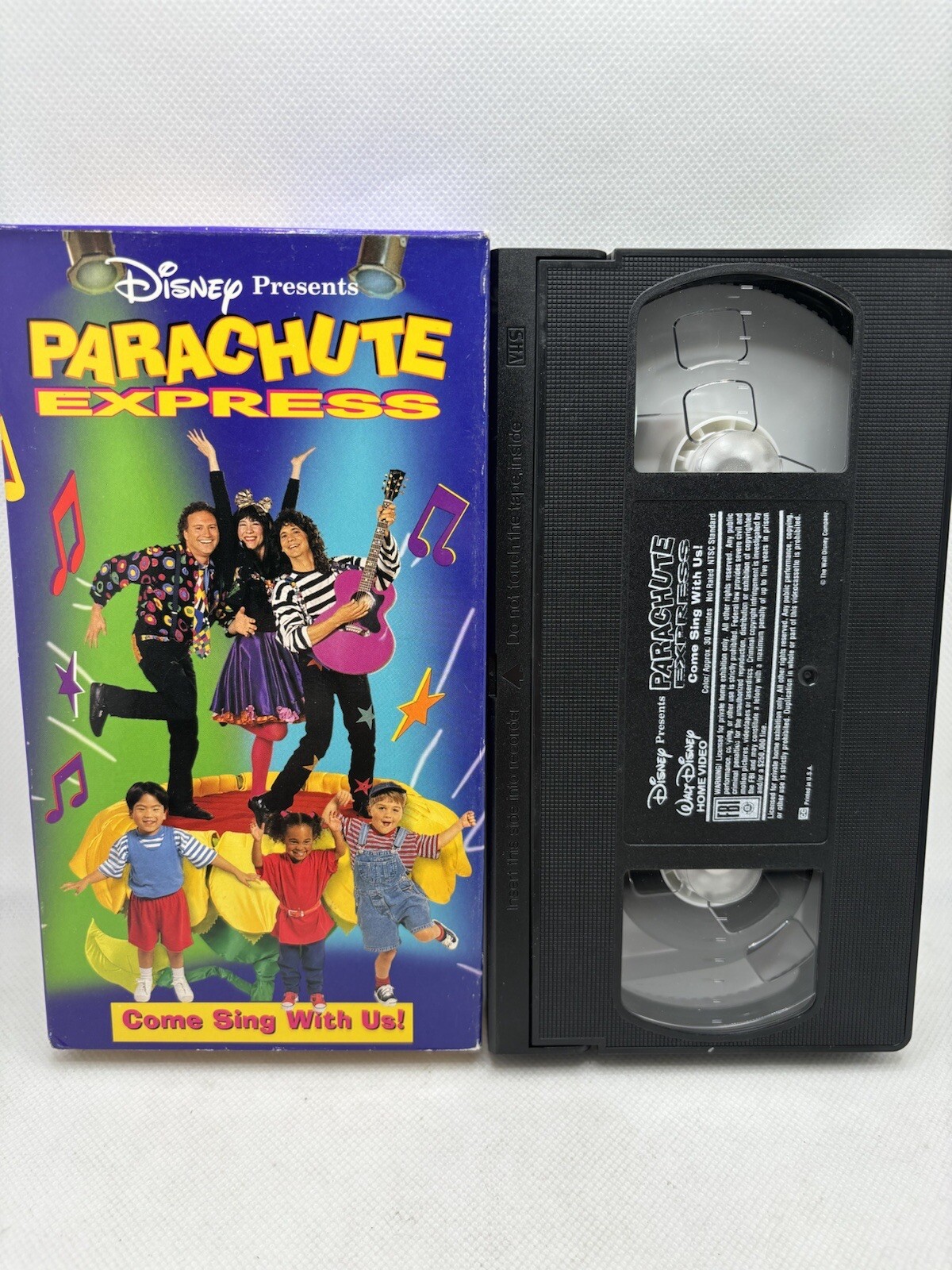 RARE Disney VHS PARACHUTE EXPRESS Live in Concert Disney VHS 1995 ...