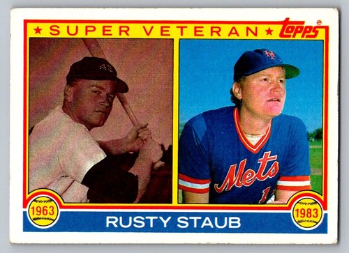 1983 Topps #741 Rusty Staub | eBay