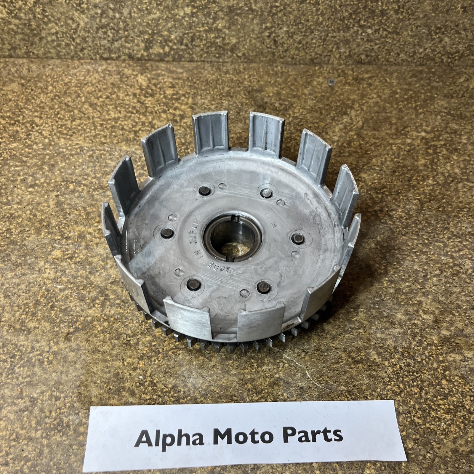 85 Kawasaki KXT250 Tecate 3 clutch basket outer hub 83 - 84 KX250 | eBay