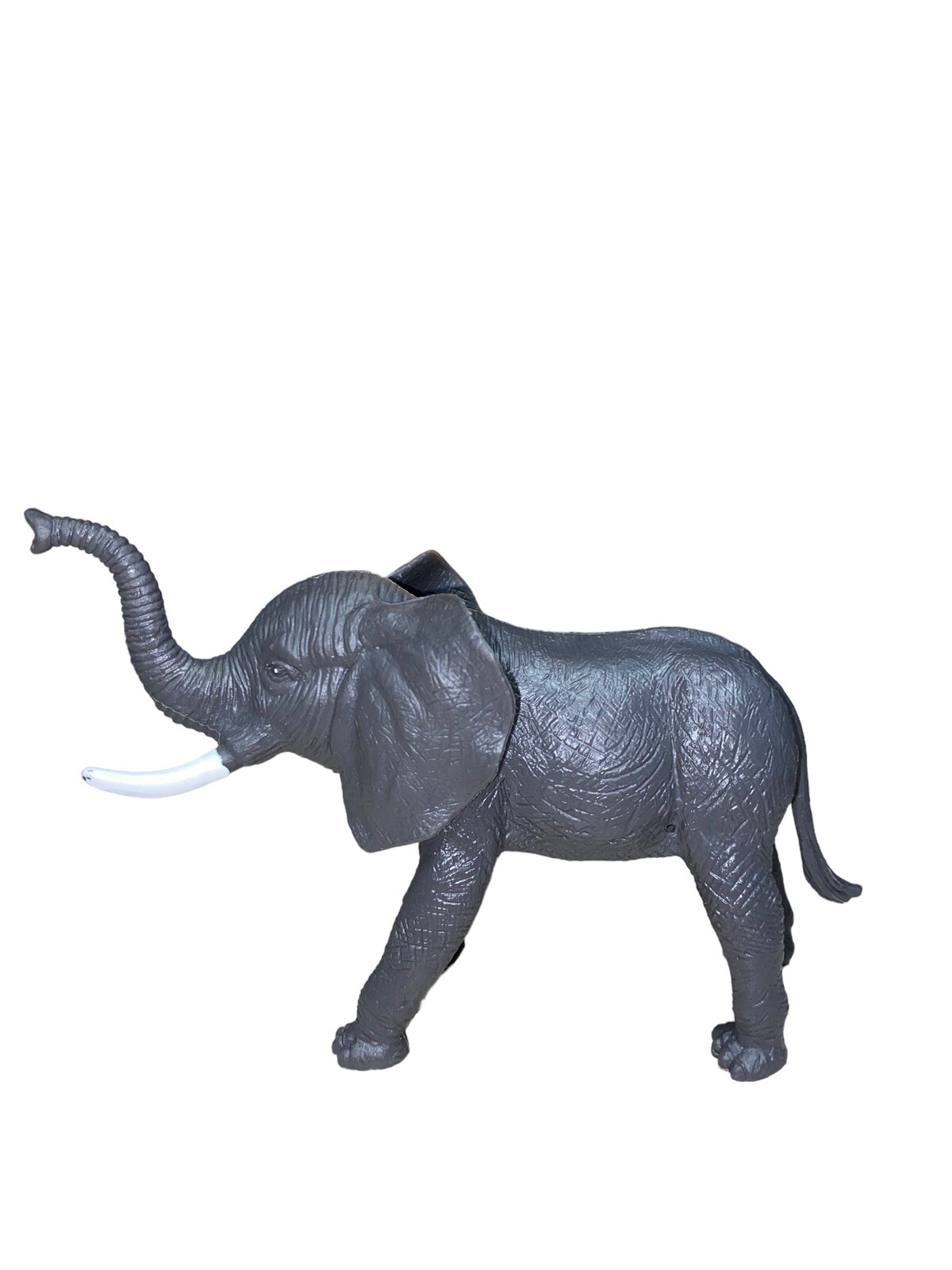 Greenbrier International Hard Plastic Gray Elephant Animal Figure 3 1/2 ...