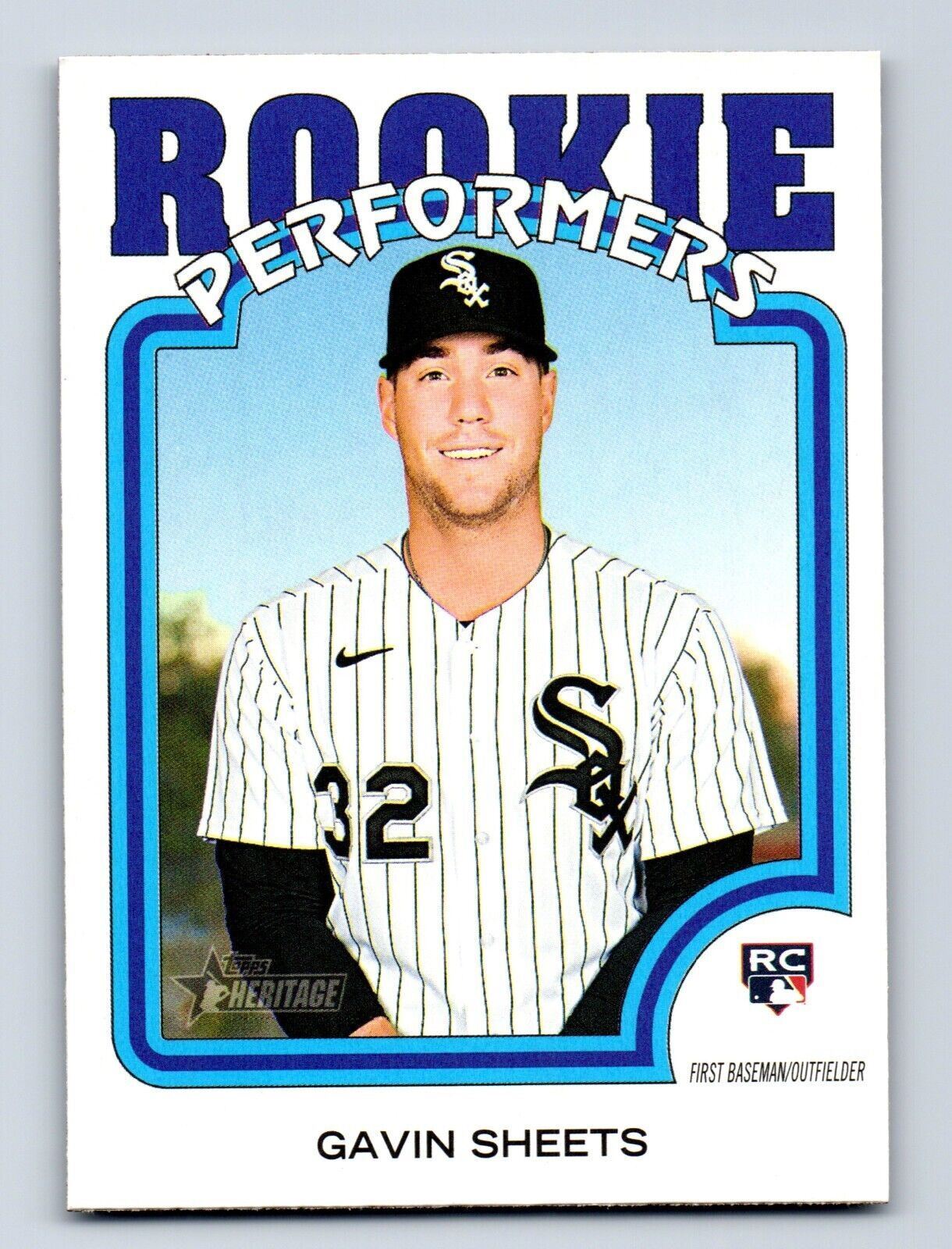 2022 Topps Heritage High - GAVIN SHEETS - ROOKIE PERFORMERS - RC #RP-9 ...