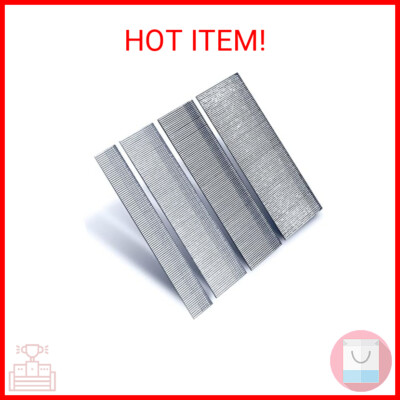 18 Gauge Brad Nails 4 Sizes (2",1-1/2",1-1/4",3/4") Galvanized 18 GA ...