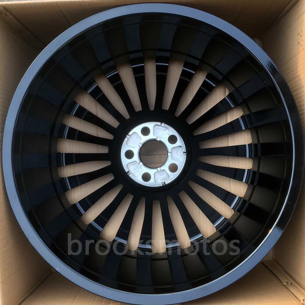 22" MULT SPOKE M STYLE WHEELS RIMS FIT FOR LAND CRUISER LEXUS LX570 ...