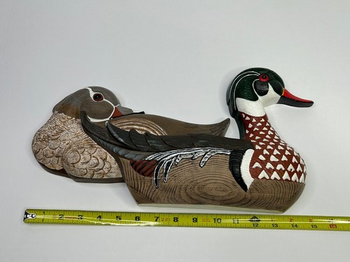Duck Wall Decor Log Cabin Decor R Hutchinson Small Flaw** 1994 Vintage ...