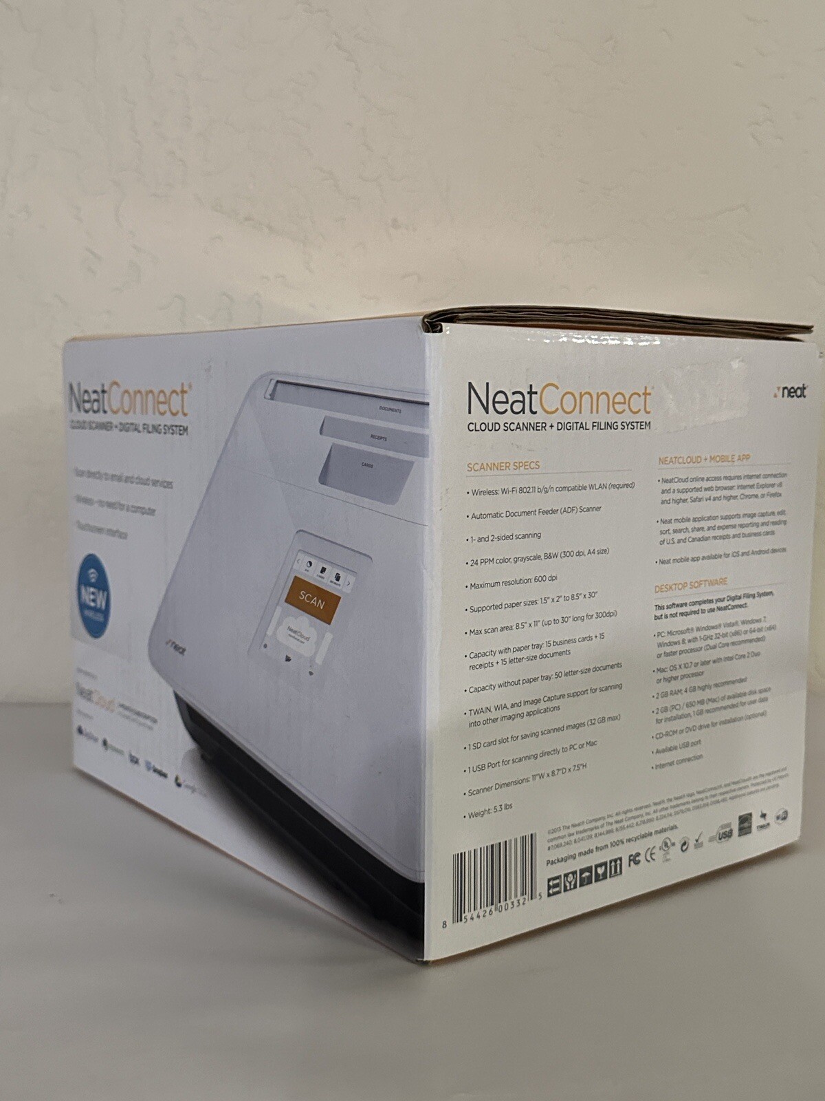 Neat Connect NC-1000 Touch Screen WiFi Scanner for sale online | eBay