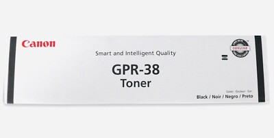 GPR-38 Genuine OEM Canon GPR38 3766B003 Black Toner Cartridge for 6055 ...