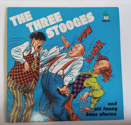 THE THREE STOOGES and SIX FUNNY BONE STORIES PETER PAN RECORDS (1973 ...