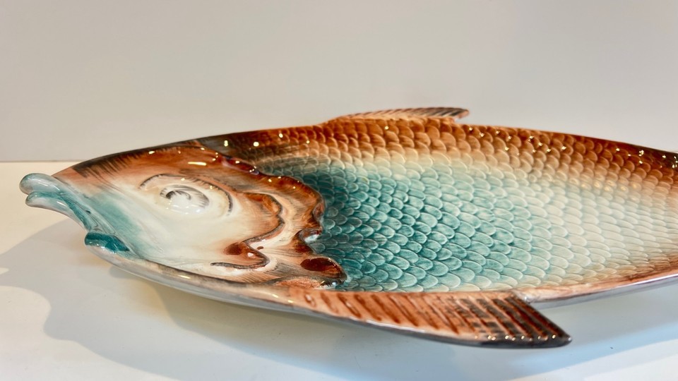 Vintage R. Blanche Fish 3 Piece Serving Set (Italy) | eBay