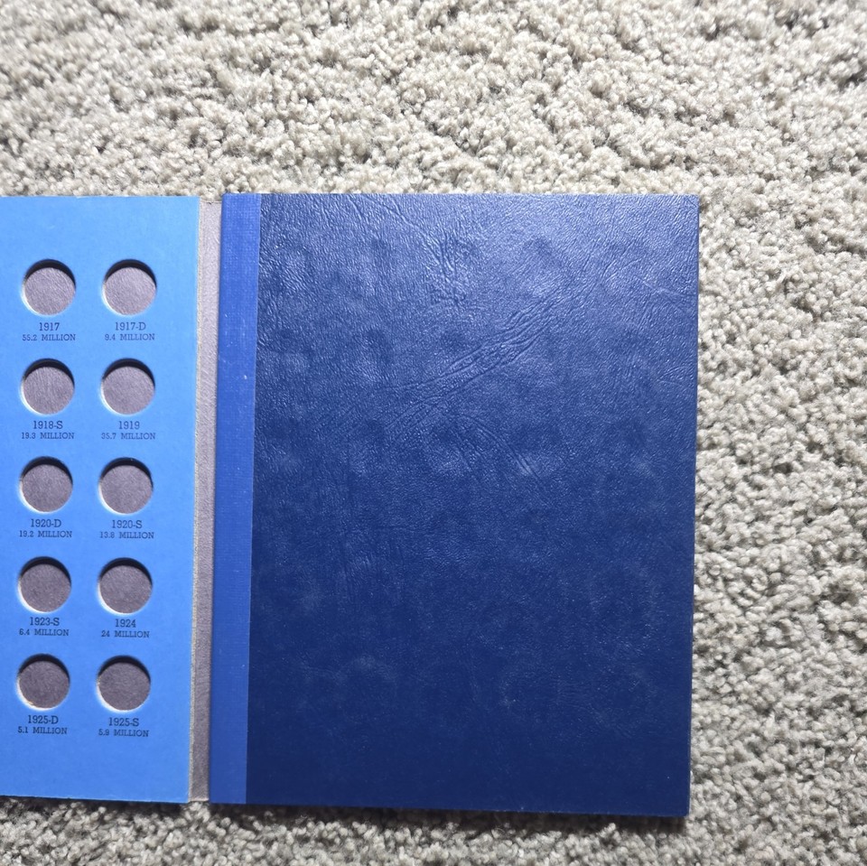 Whitman Mercury Dimes Dime Coin Folder 1916-1945 Album Book 9014 | eBay