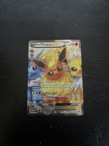 Flareon EX (Full Art) RC28-32 Generations: Radiant Collection Holo | eBay
