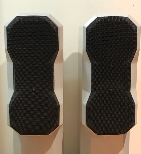 Rauna Ymer, Njord, Balder Swedish concrete transmission line speakers W ...