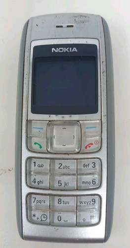 Nokia 1600 RH-64 Silver Mobile Phone Working | eBay