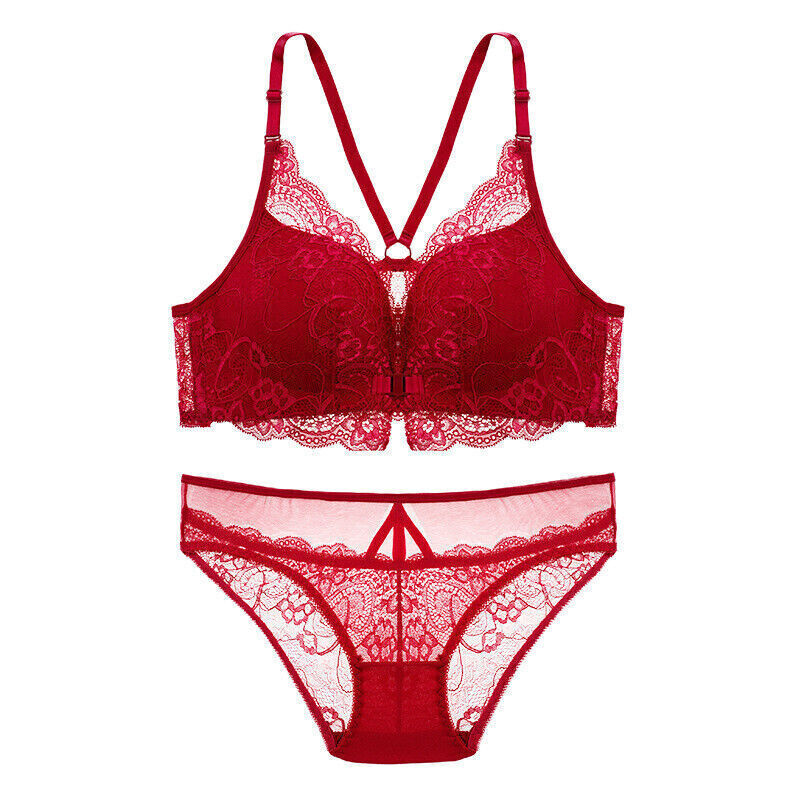 Women Sexy Ultrathin Lace Sheer Mesh Bralette Underwire See-through Bra ...