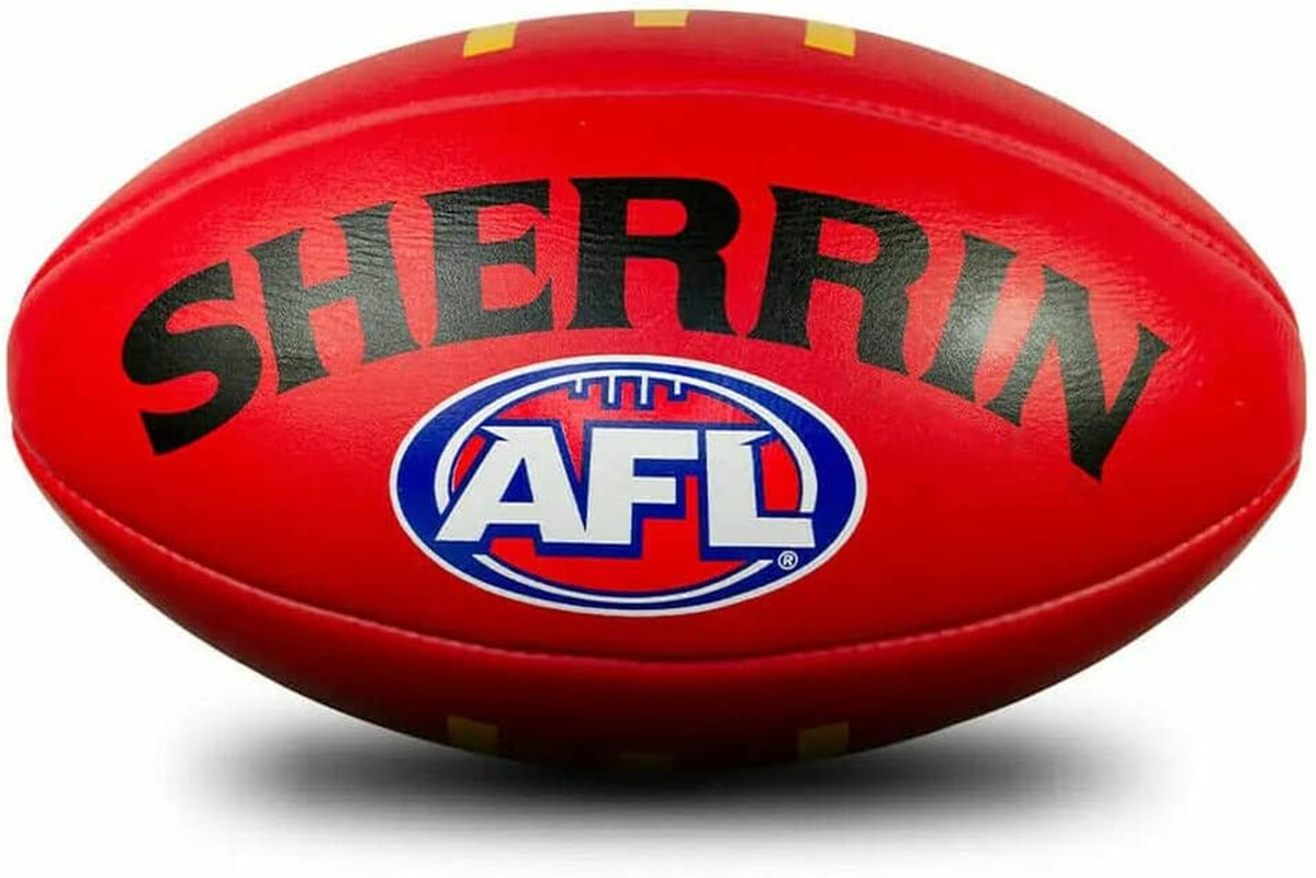 Official AFL Replica Training Football Leather Mcdonalds Red ...