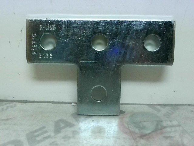 B-Line B133ZN 4 Hole Tee Connector Plate (13 PCS) Zinc Plated - New No ...