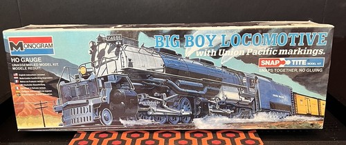 Monogram 1600 Union Pacific Big Boy Locomotive Snap-Tite HO Model Train ...