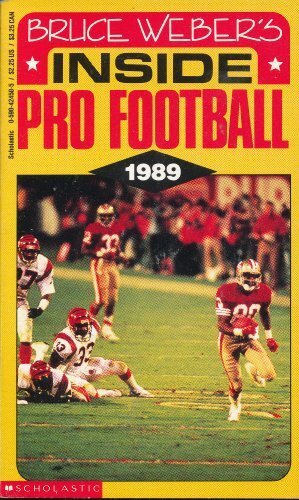 BRUCE WEBER: INSIDE PRO FOOTBALL 1989 *Excellent Condition ...