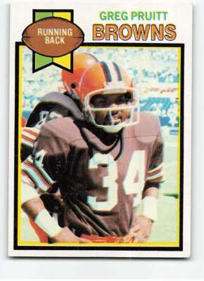 1979 Topps #455 Greg Pruitt EX/NM Browns | eBay