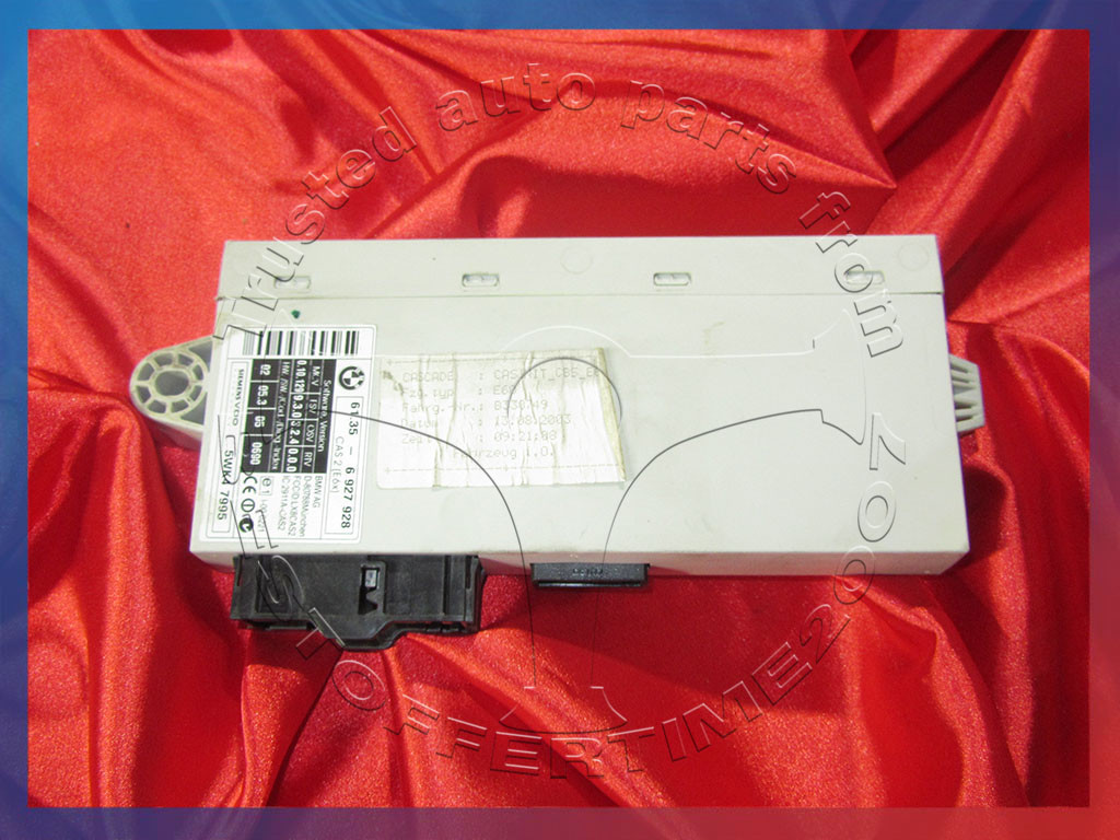 BMW E60 5 series 3.0d M57N DIESEL ENGINE ECU SET CONTROL MODULE DDE CAS ...