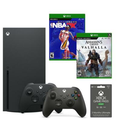 Microsoft Xbox Series X 1TB Bundle Including Console, 2nd Controller ...