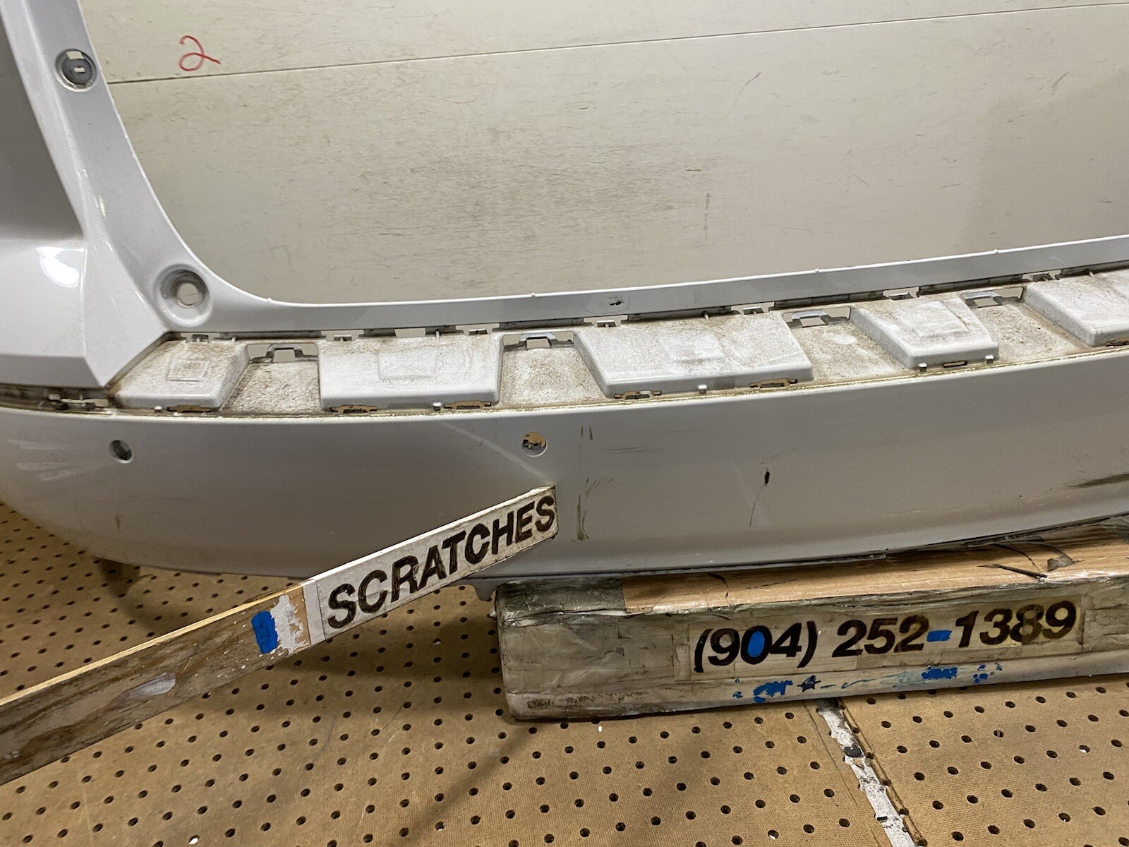 2013-2017 OEM buick enclave rear bumper cover w/ 4 sensor holes | eBay