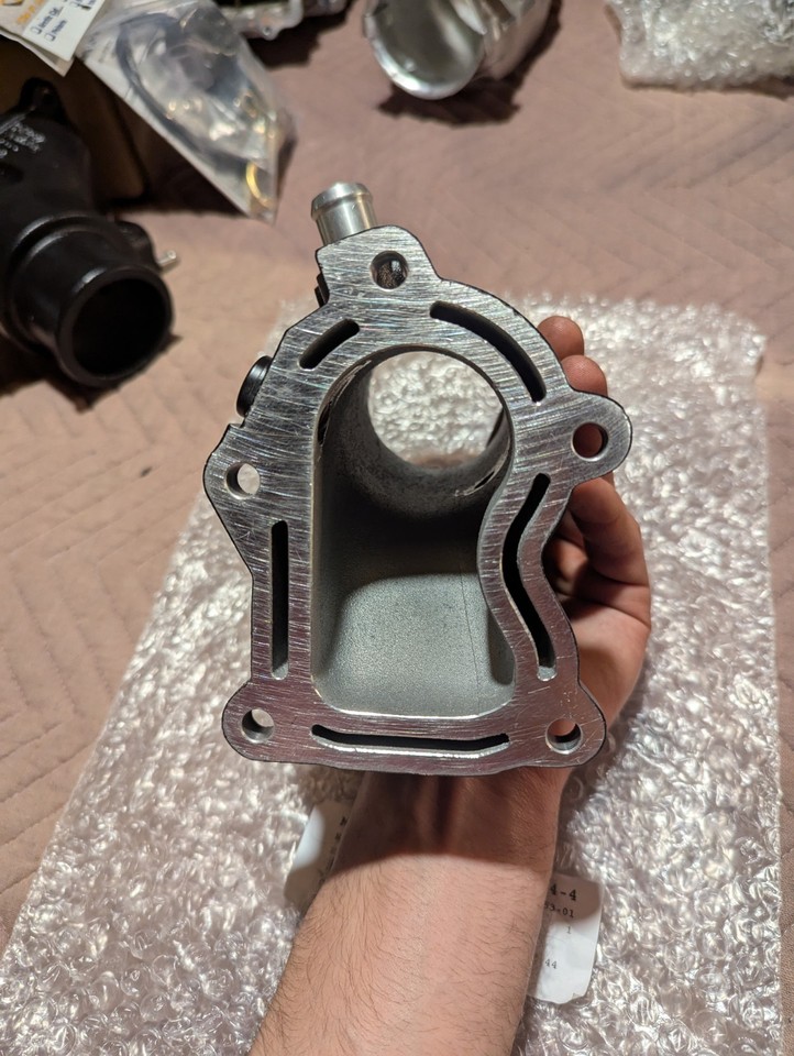 Weber Mpe750 Exhaust Pipe Manifold Mpe 750 Exhaust Cooler 402981 103641 ...