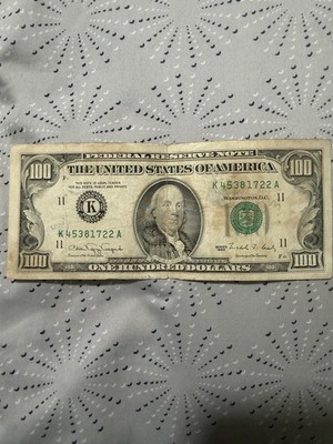 1990 $100 Dollar Bill Old Style | eBay