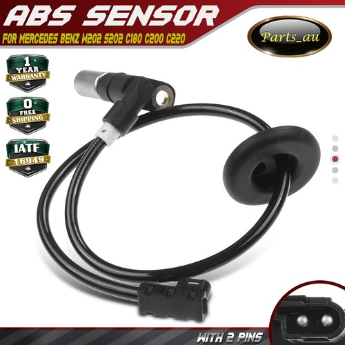 Rear ABS Wheel Speed Sensor for Mercedes Benz W202 S202 C180 C200 C220 ...