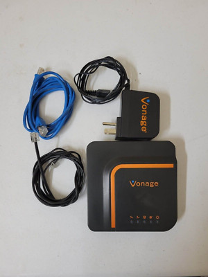 Vonage Router VDV23-VD w/ Power Adapter + 1x RJ45 + 1x RJ15 | eBay