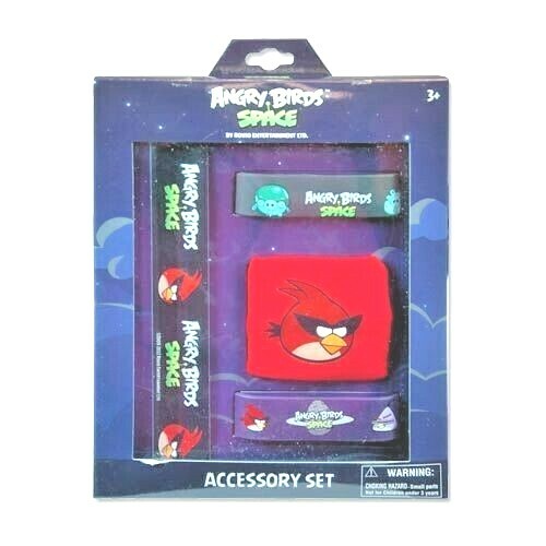 Licensed Angry Birds Space Accessory Set slap bracelet wristband... # ...