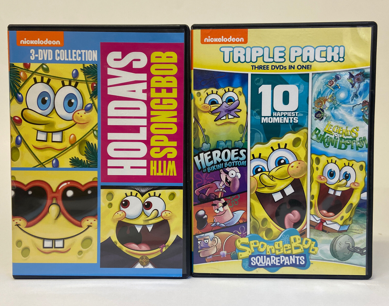 Nickelodeon Holidays with SpongeBob + Triple Pack (DVD, 6-Disc Set ...