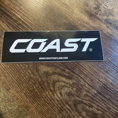 Coast Sticker Decal! Outdoor Black And White New! Approx 4” | eBay