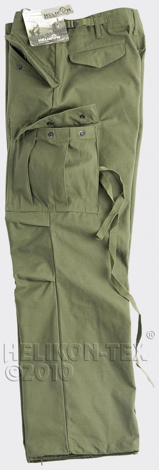 Helikon Tex US M65 Pants Army Field Trousers Od Olive Green Large Long ...